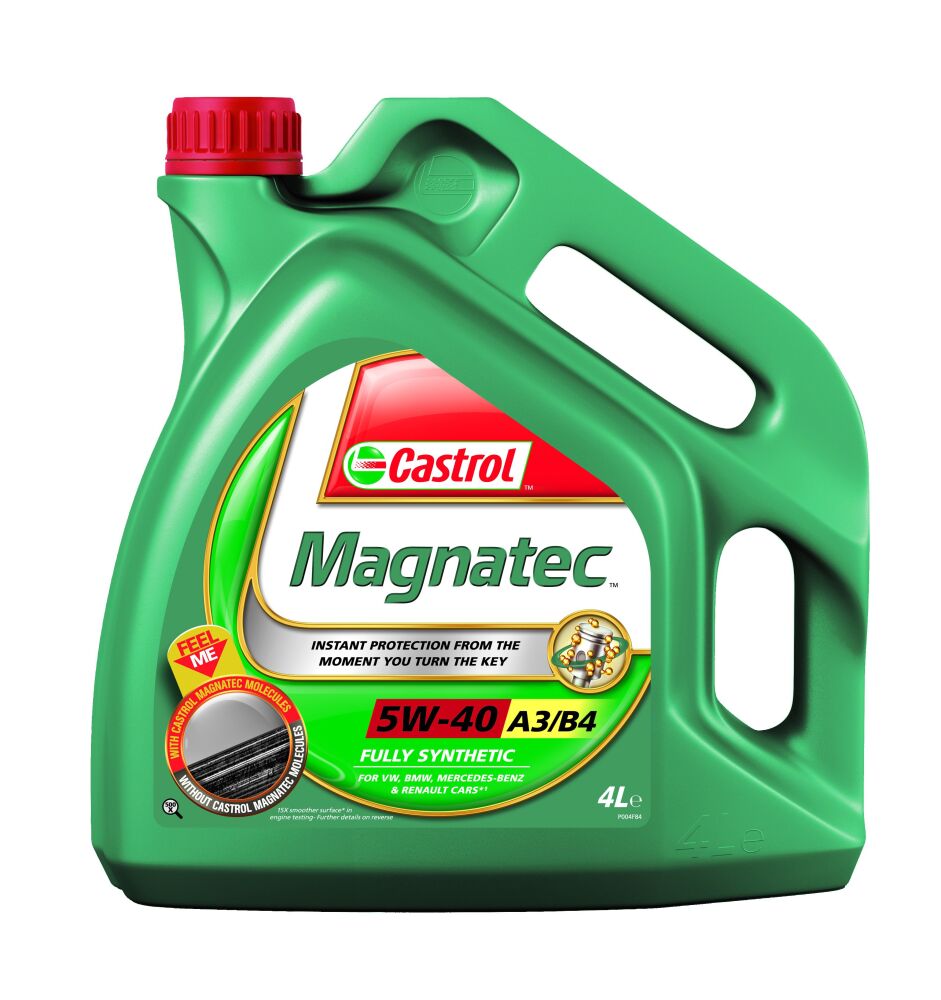 Magnatec 5W40 A3/B4 fuldsyntetisk olie 4L | Castrol | Landberg.dk