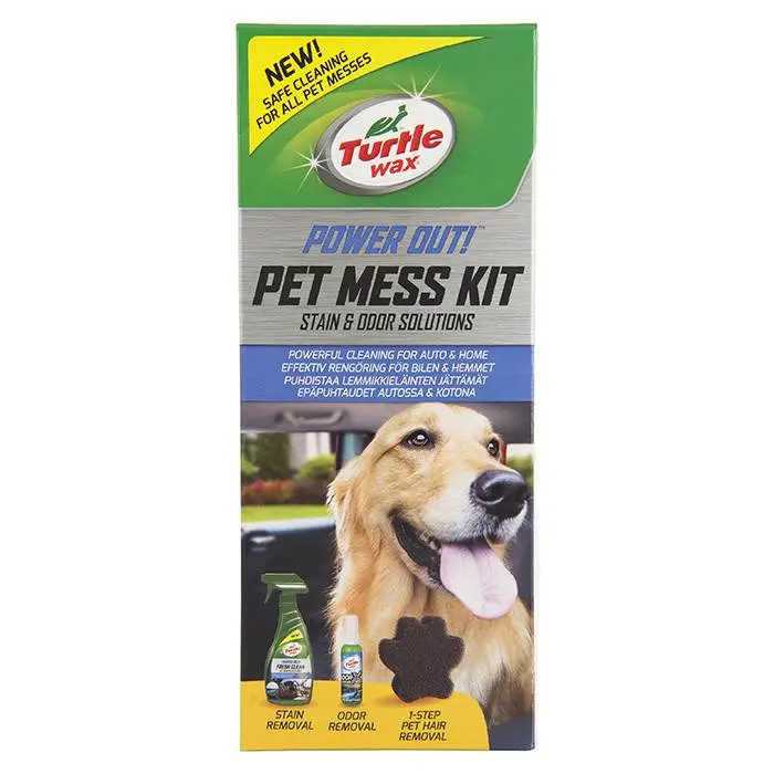 Turtle Wax Power Out! Pet Mess Kit - | Landberg.dk