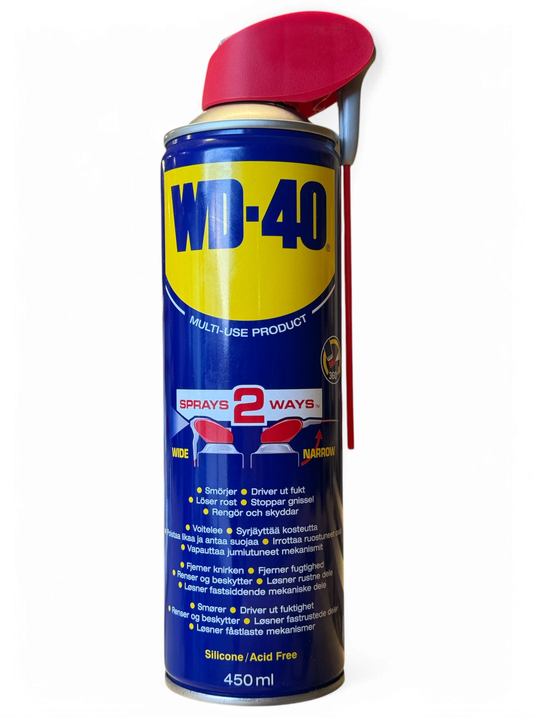 WD-40 Multispray 450ml med SmartStraw - | Landberg.dk