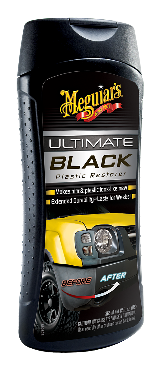 Ultimate Black plastic restorer | Meguiar's | Landberg.dk