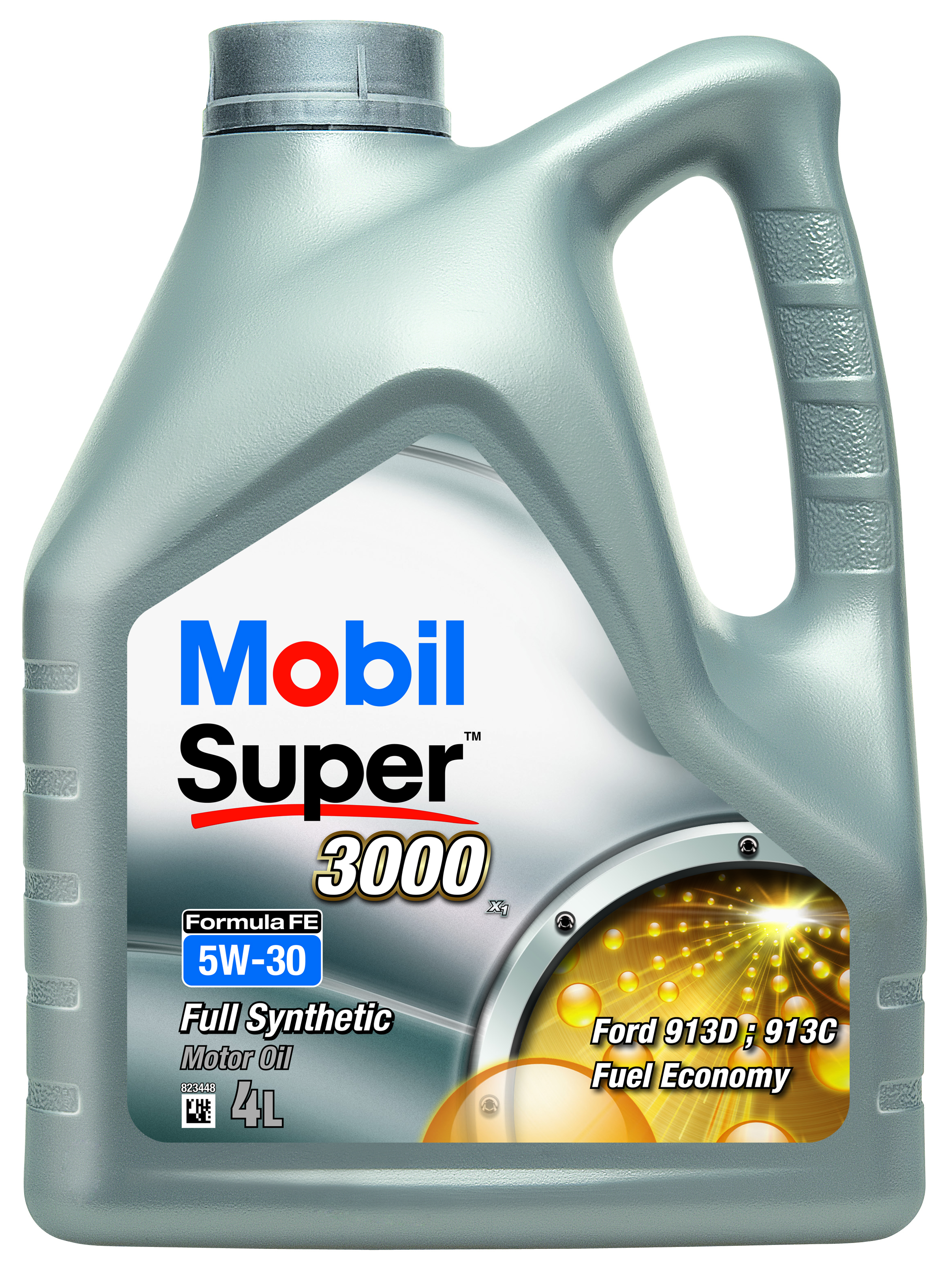 Mobil olie Super 3000 X1 Formula FE 5W30 4 Liter | Landberg.dk