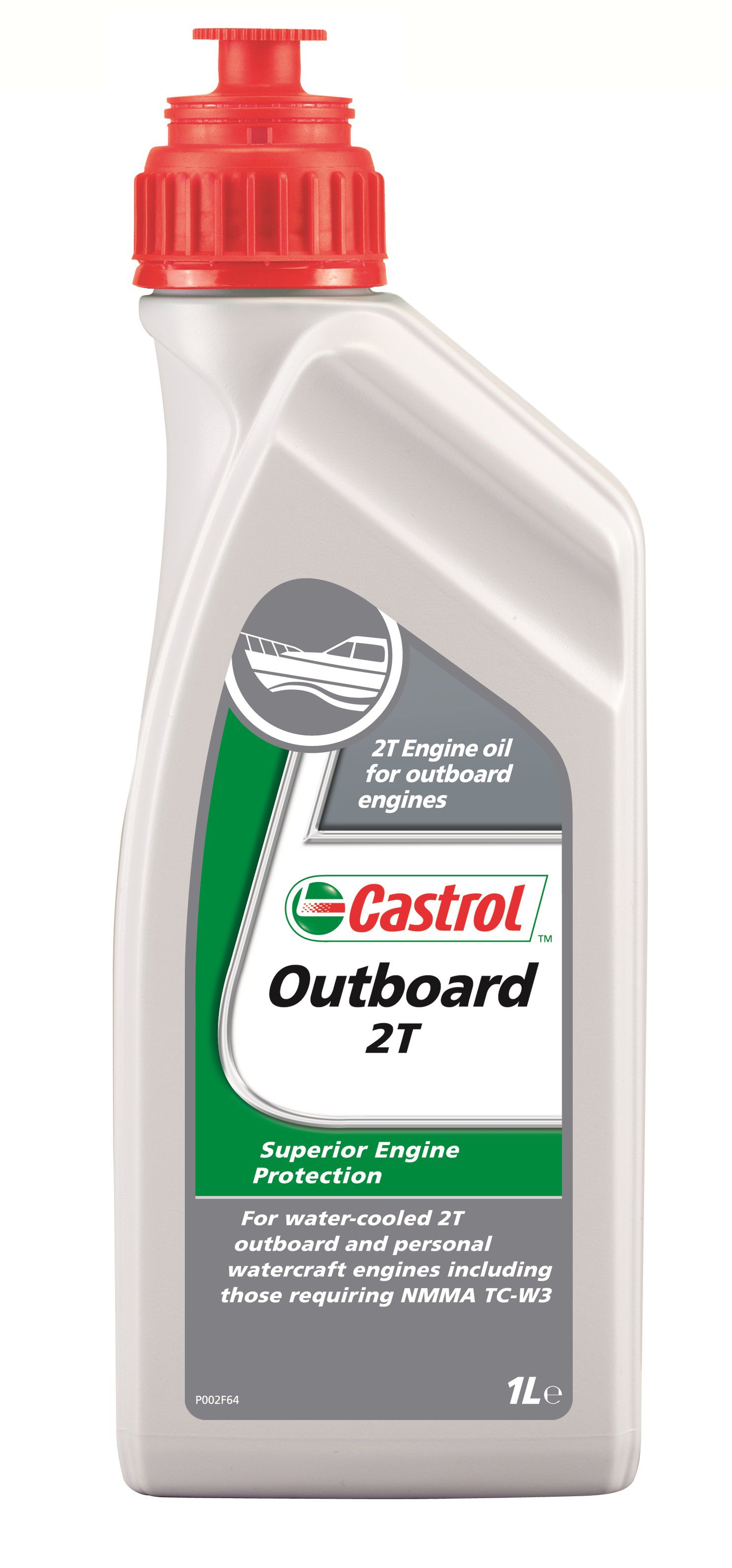 Outboard 2T bådmotorolie - 1L | Castrol | Landberg.dk